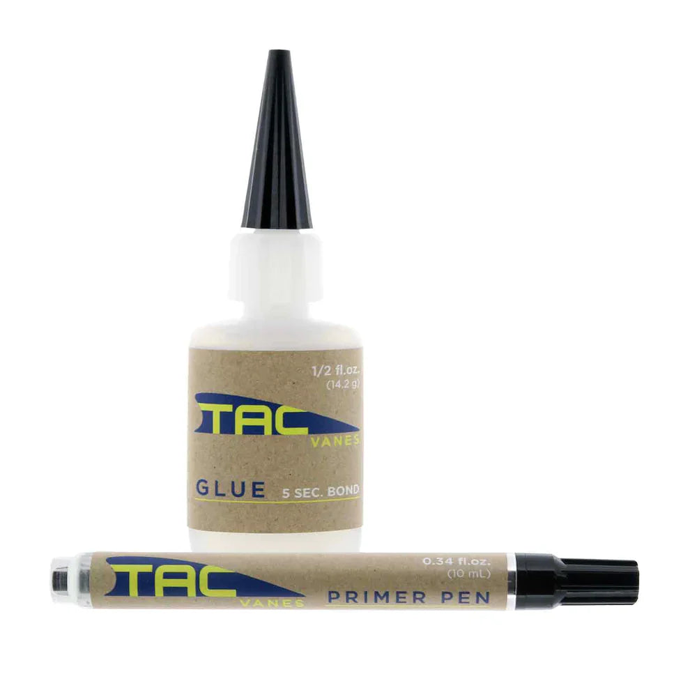 TAC Vanes .5 oz Glue & .34 oz Primer Pen Kit – ElkShape